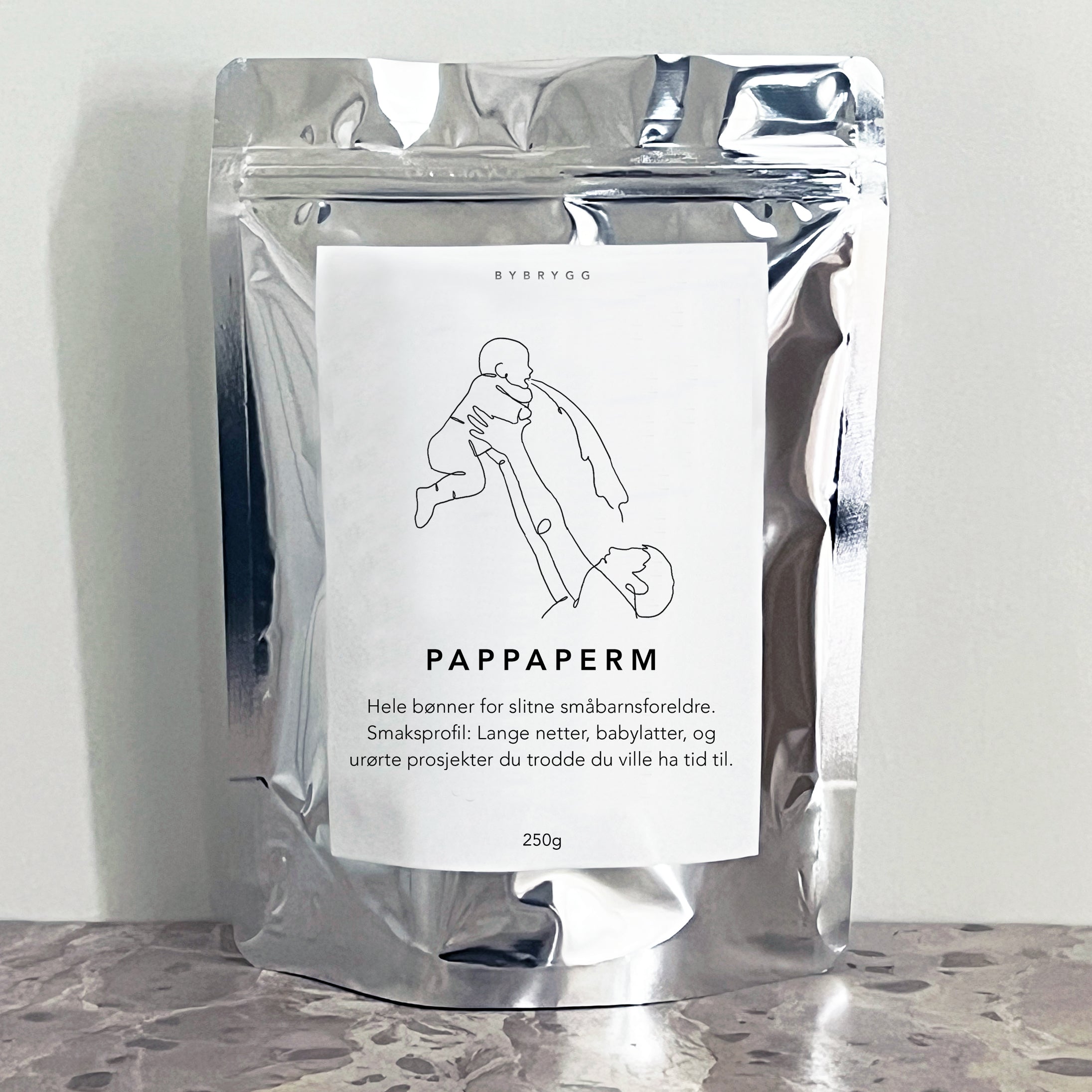 Pappaperm Kaffe - Farsdagsgaver - Gave til kommende pappa – Byvoks